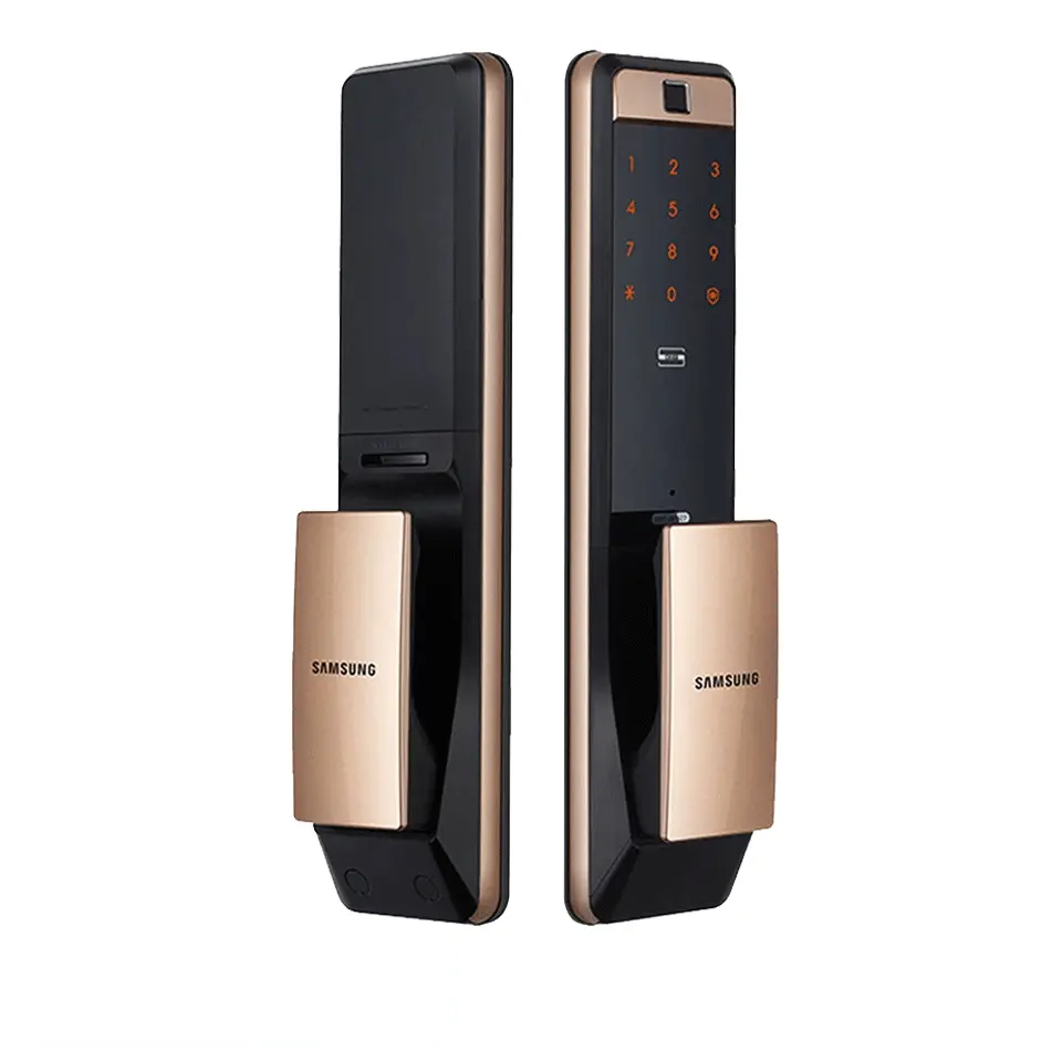 قفل دیجیتال سامسونگ مدل SHP-DP920 | قفل اثر انگشتی و رمزی درب ضد سرقتفروشگاه خانه هوشمند جابان